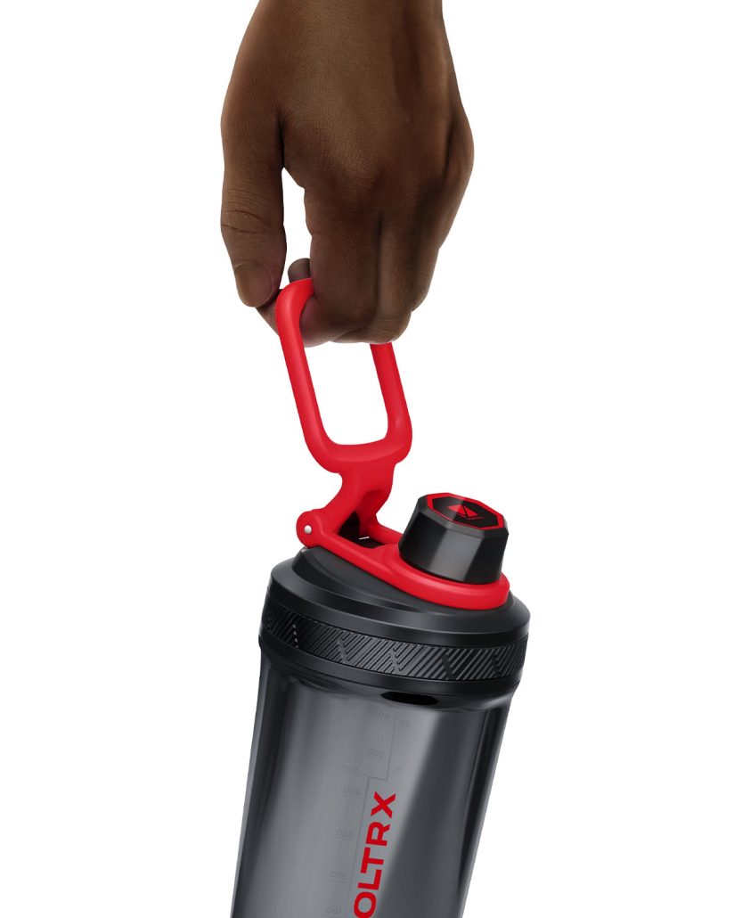 VOLTRX Gallium Electric Shaker Bottle –Hot Red - VOLTRX®